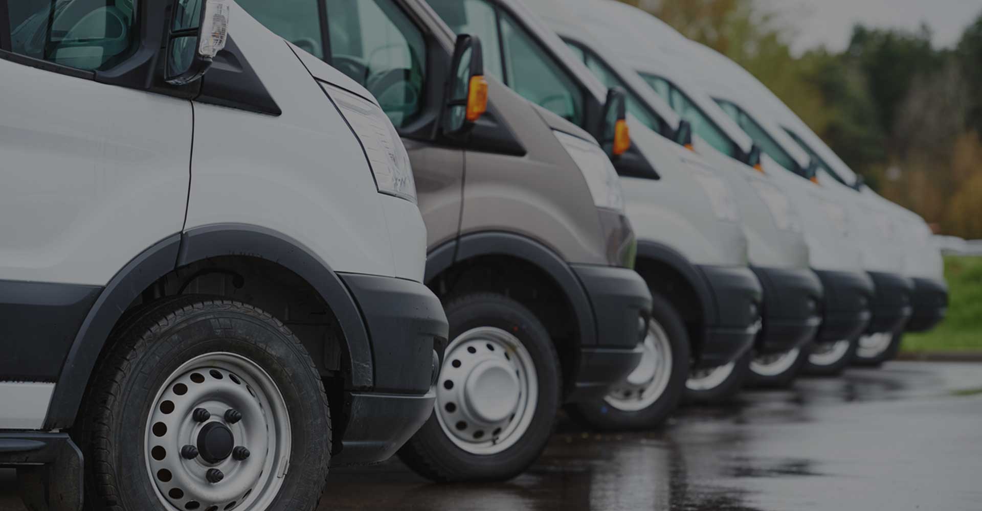 Fleet of vans BMS Salvage